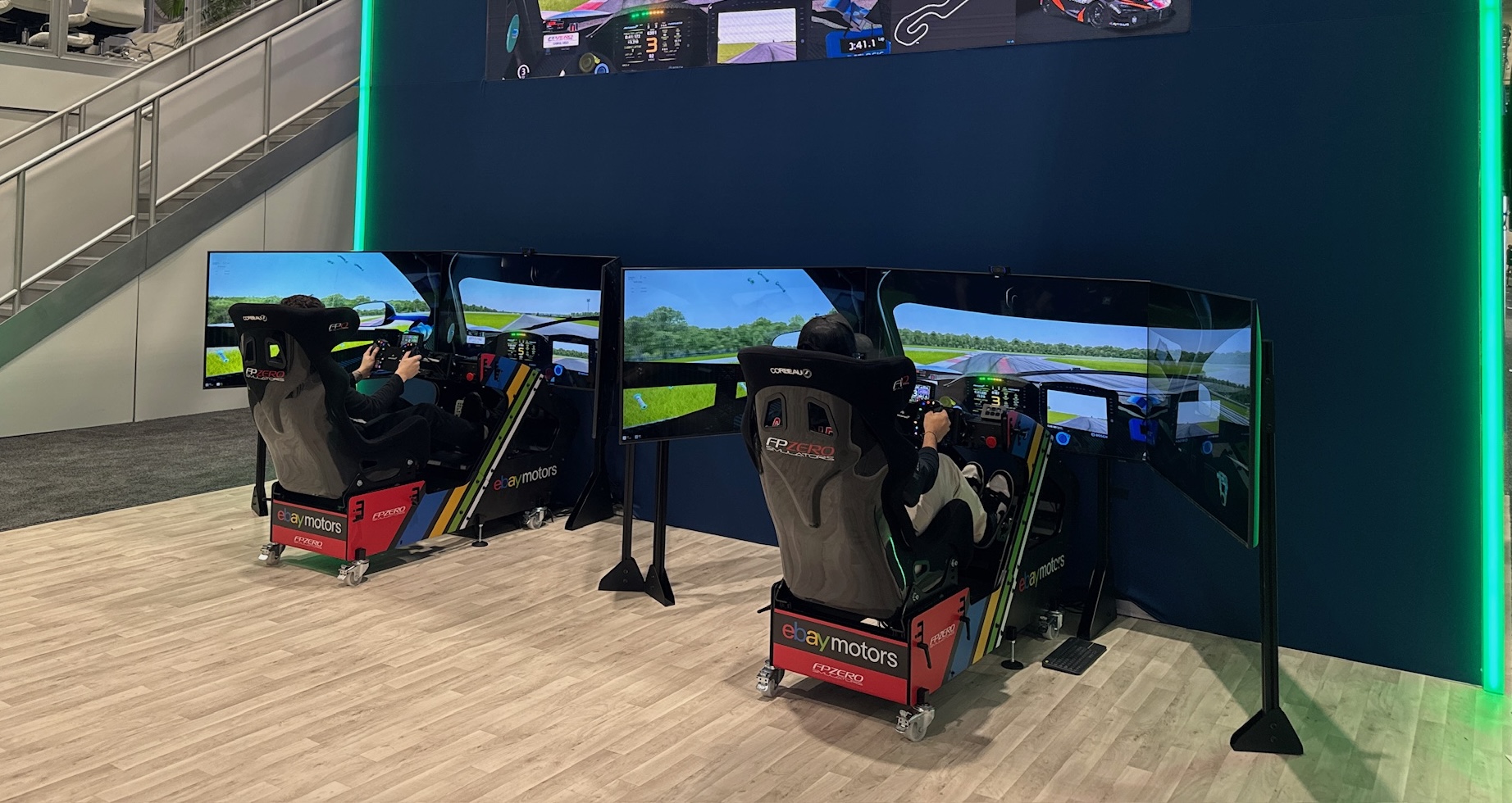 Professional Racing Simulators for Corporate Events | FPZERO Simulators