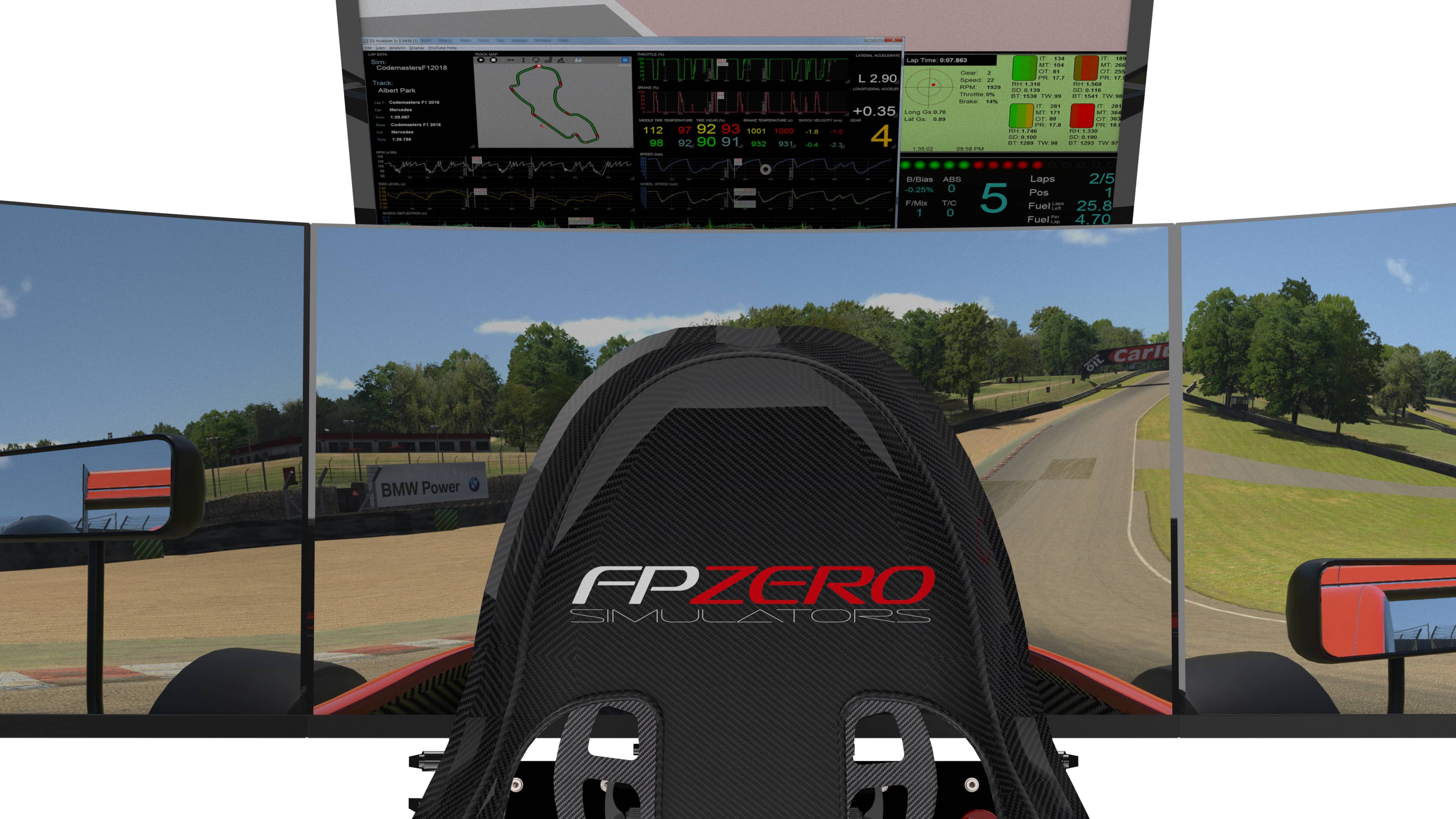 Pro II Formula - The best professional racing simulator | FPZERO Simulators