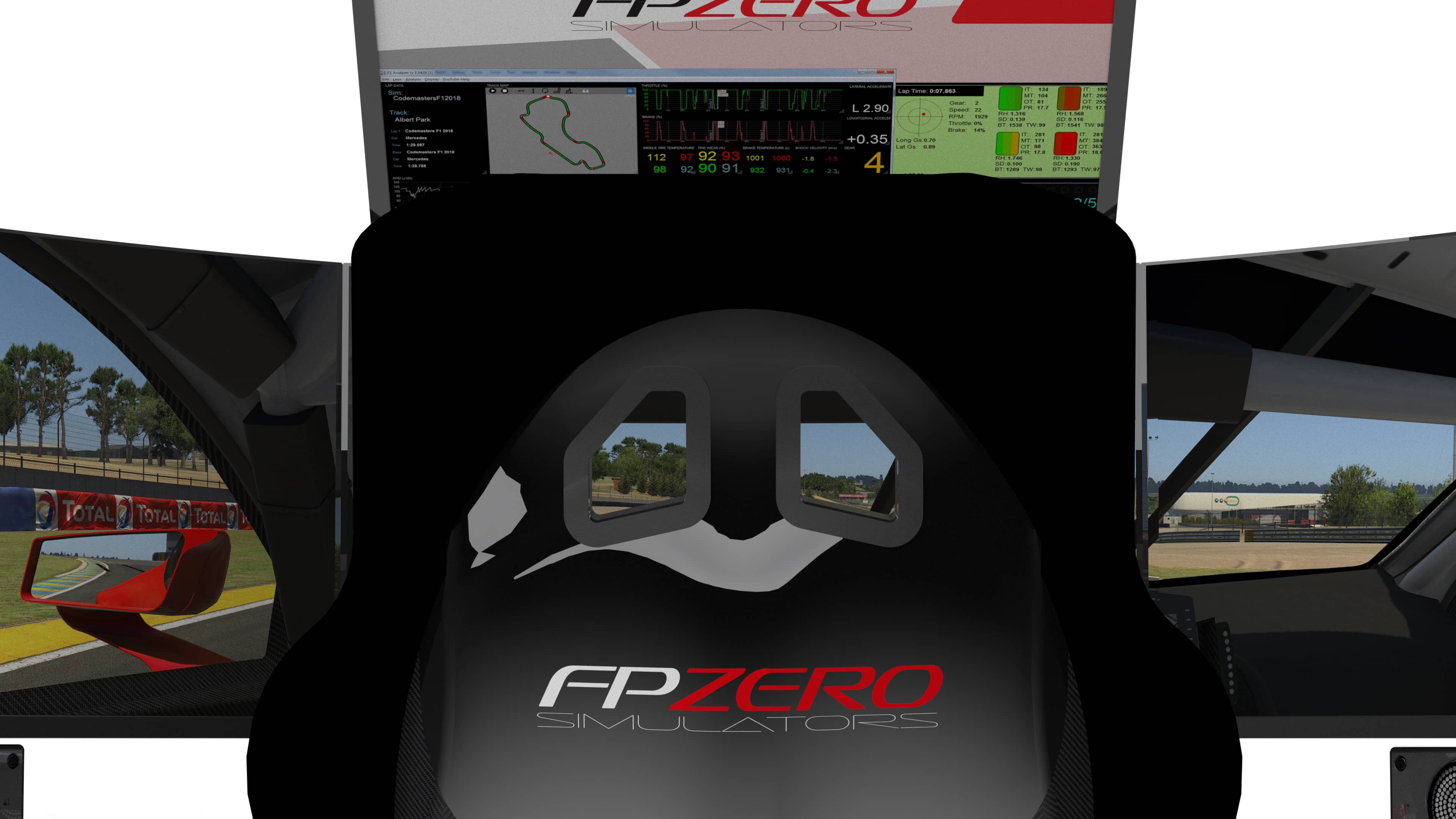 Pro II GT - The best professional racing simulator | FPZERO Simulators