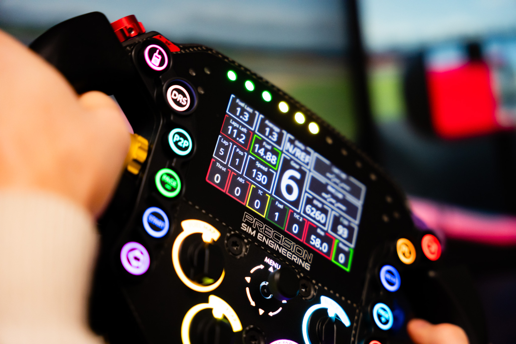 F1 Steering Wheel Buttons Explained | FPZERO Professional Racing Simulators
